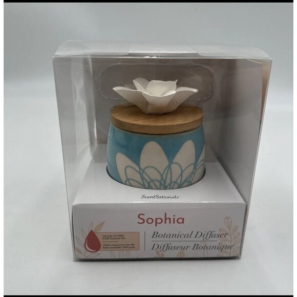 Scentsationals | Other | Botanical Diffuser For Essential Oils Blue ...